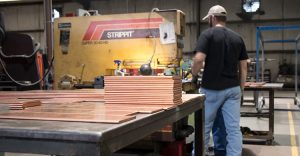 Copper Bending/Offsets, Notch and Drill & Tap Copper Buss Bars